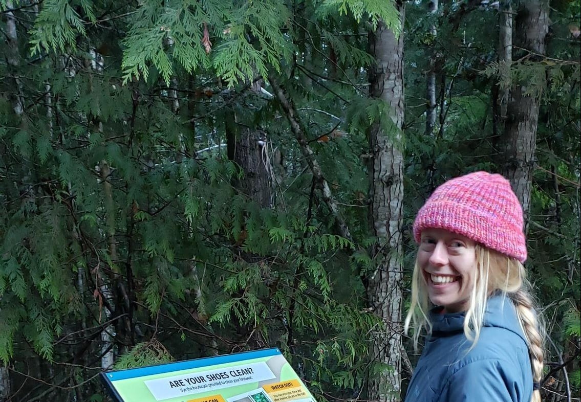New boot brush stations at local trails combat invasive species spread